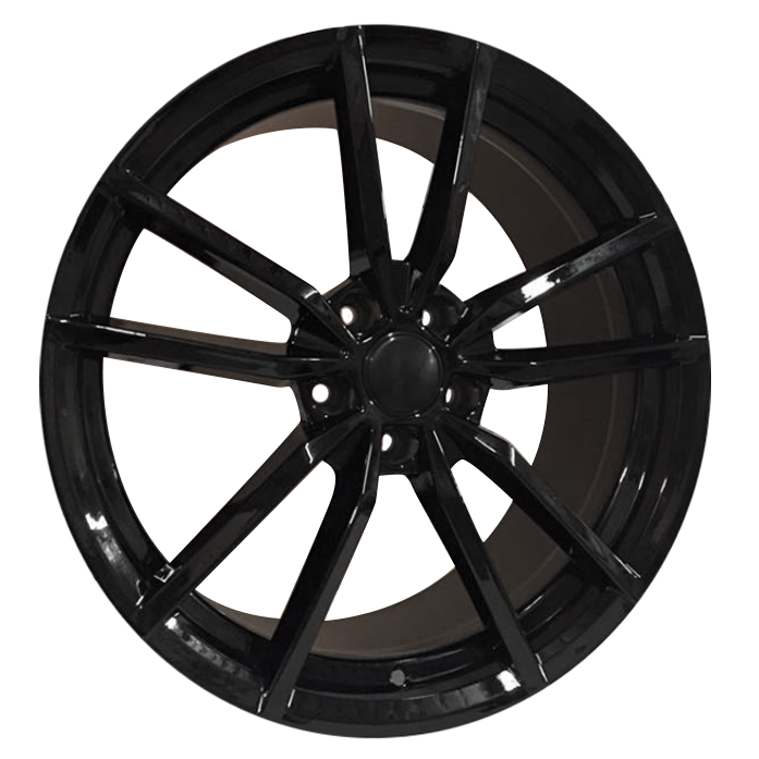 18x8” VW Golf R Pretoria Style Alloy Wheels – Gloss Black | Omi Wheels