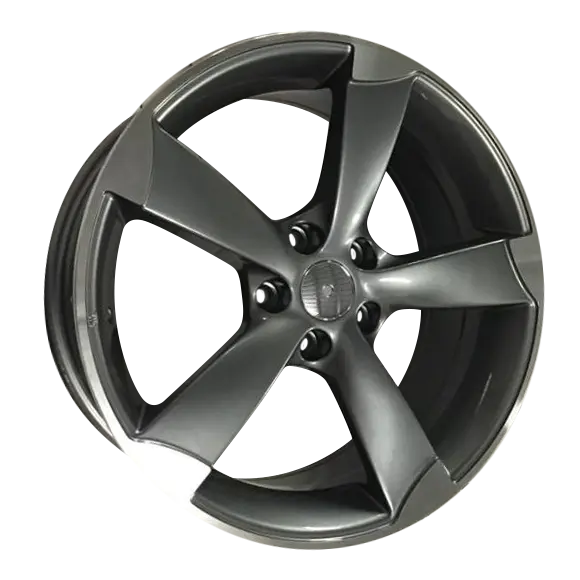 20x9" TTRS Rotor Style Alloy Wheels - Satin Gunmetal Machined | OMI Wheels